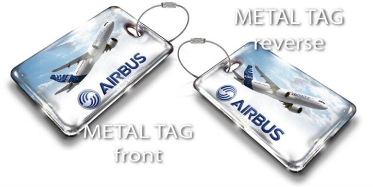 Airbus A320 Bag Tag