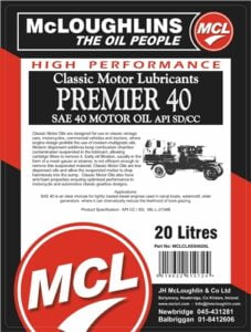 Classic 40 Engine Oil 20 Lt