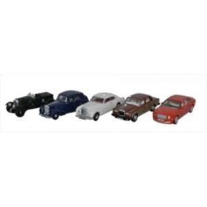 Oxford 1/76 SCALE DIECAST BENTLEY 5 PIECE SET